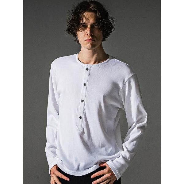 【発売日：2026年08月31日】RESOUND CLOTHING リサウンドクロージング18,000 円 (税込 19,800 円)新型リブニットヘンリーネックロングスリーブ現代の高機能を言うよりはアナログにこだわった素材伝統的な農法と手...