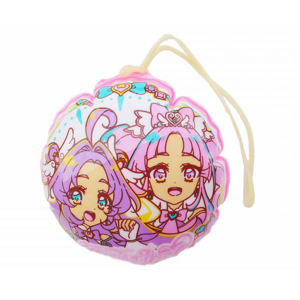 2026年2月放送開始の名探偵プリキュアのビニール製ヨーヨーです。ゴムがはじめからついていますのでヨーヨー釣りに使えます。直径約１０ｃｍ程度１袋１０個入　ポンプや釣り針、釣り紙等は付属しません。お祭り、縁日、子ども会や町内会、文化祭などのイ...