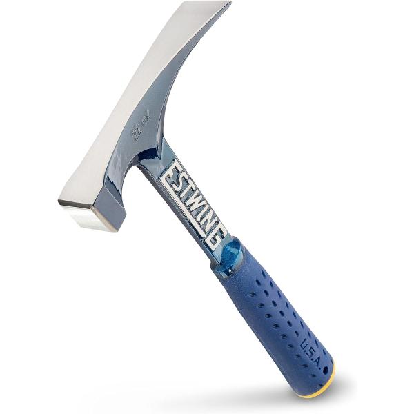 【メーカー】Estwing【型 式】E6-22BLC【品 名】チゼルハンマー 22oz ナイロングリップ【全 長】約305mm【ヘッド】22oz 約616g【専用ケース】別売【原 産 地】アメリカ鉱物採取や化石発掘などに愛用されています。シ...