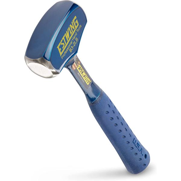 【メーカー】Estwing【型      式】BL-2LB【品      名】クラックハンマー ナイロングリップ【グリップ】ナイロングリップ、青【全      長】約270mm【頭部重量】2lb (約0.91kg） 鉱物採取や化石発掘などに...