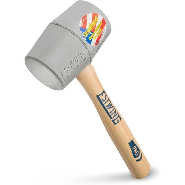 【取り寄せ品：まとめて仕入れするため、納期は2-3カ月かかりますので、ご了承ください。】【メーカー】Estwing【型 式】DH-12N【品 名】グレーゴムハンマー【ヘ ッ ド】グレーゴム製【ヘッド全長】約108.9ｍｍ【ヘッド重量】約12...