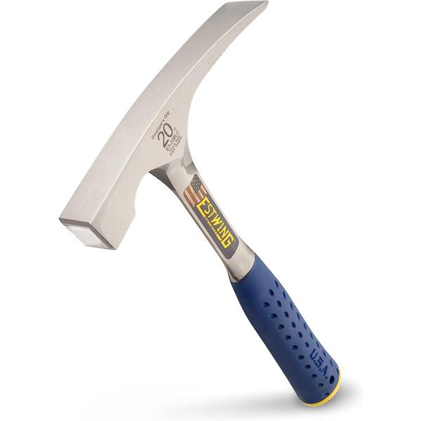 【メーカー】Estwing【型      式】E3-20BLC(E3-20PCの後継モデル)【品      名】チゼルハンマー 20oz ナイロングリップ 【全      長】約286mm【専用ケース】別売 オガワ精機はEstwing日本代...