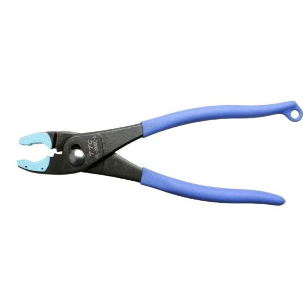 メッキ品、ステンレス、プラスチック、真鍮など傷つけたくない作業に。特徴：くわえ部にPOM樹脂を使用している為、傷つきやすい物を扱う作業に適しています。非対称の掴み刃で丸、角、板あらゆる形状をしっかり掴める！落下防止ストラップ取付け穴付2段階...