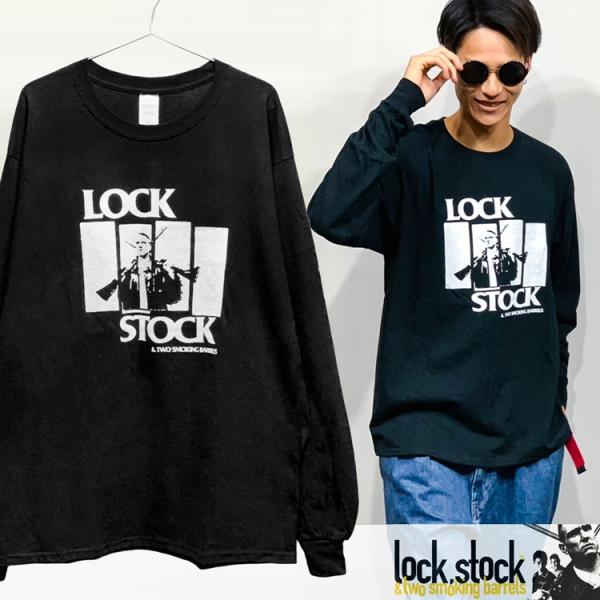 ガイリッチー監督の出世作、ドタバタクライムムービーのロックストックアンドトゥースモーキングバレルズを、名前の響きだけでブラックフラッグのデザインをオマージュしました。イカス1枚です！ヴィニージョーンズのはまり役にも注目ですwロックストックア...