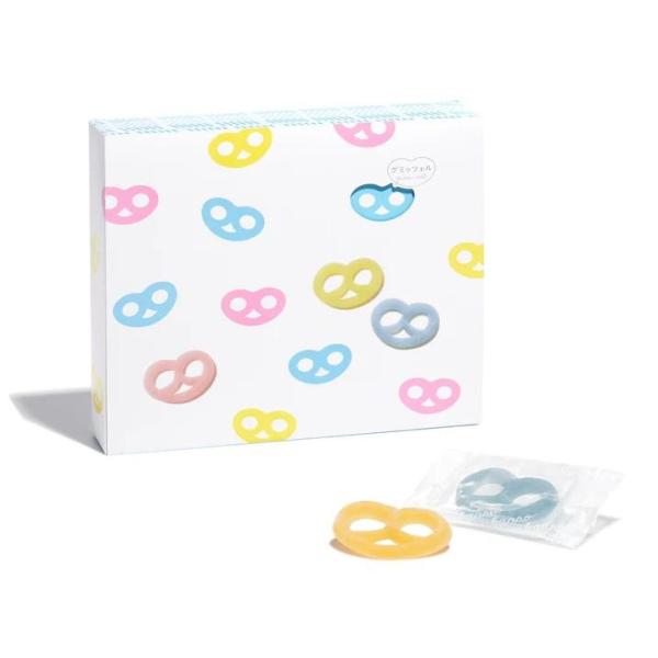 ヒトツブカンロ グミッツェル BOX（30個入り）外側はパリッと、中はしっとりとした次世代食感グミ「グミッツェル／gummi-tzel」の12個セット。グレープ/オレンジ/ラフランス/ソーダ/グレープフルーツ/ピーチ がそれぞれ2個入りです...