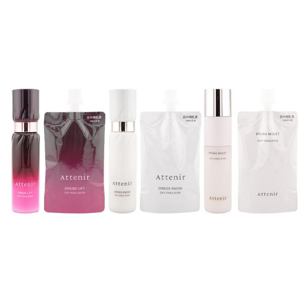 【種類】ドレスリフト デイエマルジョン：本体 60mlドレスリフト デイエマルジョン ：詰替 50ml ドレススノー デイエマルジョン：本体 60mlドレススノー デイエマルジョン：詰替 50ml プリマモイスト デイエマルジョン：本体 6...