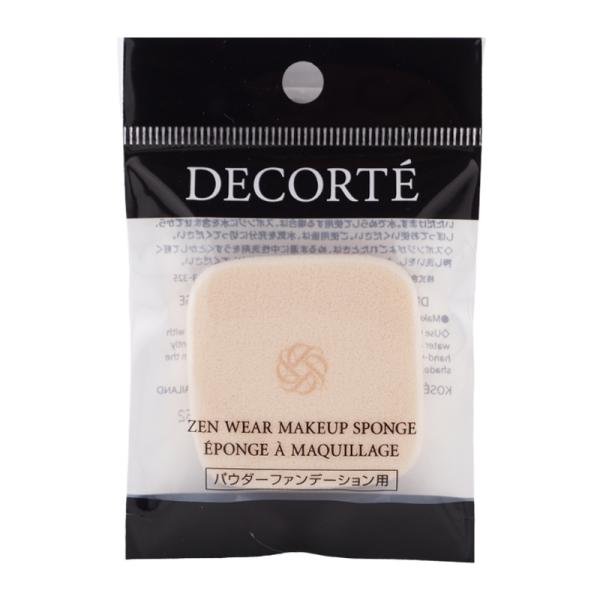 JAN 4971710379983しっとり、肌どけ艶。24時間、薄膜ハイカバー。【商品名/内容物】COSME DECORTE コスメデコルテ ゼン ウェア メイクアップ スポンジ パウダーファンデーション用スポンジ 抗菌剤配合  【使用方法...