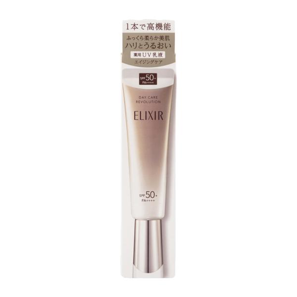 JAN 4909978207649【商品説明】１本でふっくら柔らかハリ美肌へ　薬用ＵＶ乳液１本で高機能。ふっくら柔らか美肌。ハリとうるおい。乳液・化粧下地・プロテクターの３つの効果が１本に。大人の肌のハリのなさや乾燥をケアし、ふっくら柔らか...