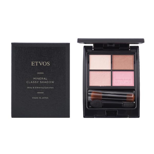 JAN 4580682137059敏感肌のまぶたをケアしながら、美しく彩る。【商品名/内容物】ETVOS エトヴォス ミネラルクラッシィシャドー 本体 シフォンピンク