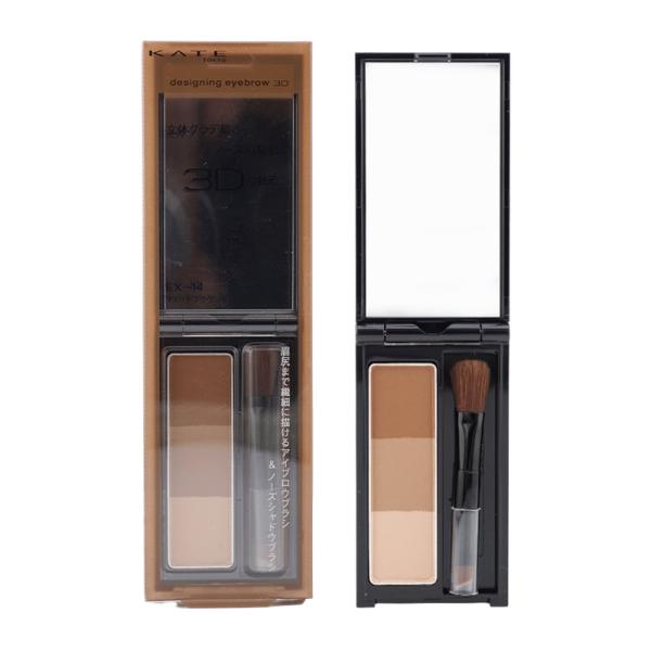 JAN 4973167049884立体的な目元を演出する パウダーアイブロウ【商品名/内容物】KATE ケイト デザイニングアイブロウ3D [EX-14] マイルドブラウン系 2.2g 【使用方法】【アイブロウ】1.ブラシにパウダーを適量と...