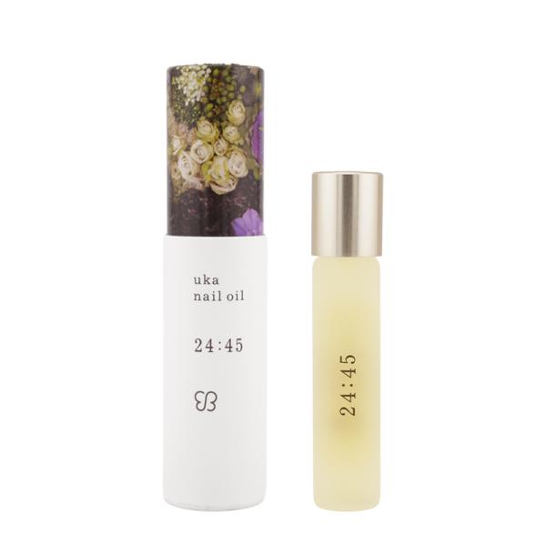 JAN 4582328110563【商品説明】24:45　甘く夢見るような幸福感へ誘うラベンダー、バニラの香り。忙しくてめんどくさがりな人たちの?日常に寄り添うネイルオイル爪やその周囲の皮膚を保湿・保護することで、ささくれや二枚爪、ひび割れ...