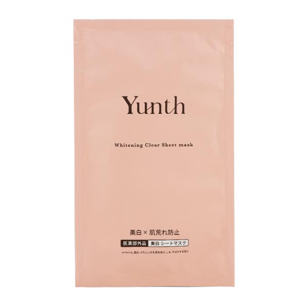 JAN 45807852951061枚に美容液74回*1の美容液成分配合【商品名/内容物】Yunth ユンス 薬用 シートマスク 22mL 【使用方法】Step 1洗顔後、化粧水でお肌を整え、袋からマスクを取り出して広げます。Step 2鼻...