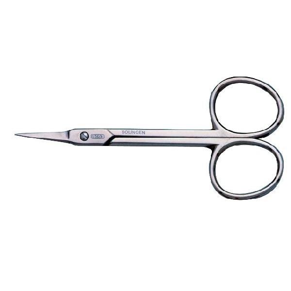 ・全長90mm、15g・ニッケルメッキ鋼（ポリッシュ仕上げ）・先端は少し反っていて、鋭く尖っているので細かいモノも繊細に捕らえてカットできます・例えば極細の毛や細かな奥の甘皮など正確にキャッチ＆カットできます・ゾーリンゲン（独）ゲーゾル社・...