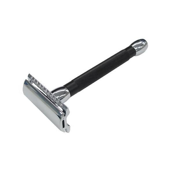 全長105mm、ホルダーの長さ97mm重さ：65gクロムメッキ仕上げ替刃1枚付き替刃は両刃、ドイツ製プラチナコーティングステンレスハンドルは太すぎず、グリップ感の良い滑り止め特殊材コーティング、長いハンドルでしっかりホールドでき、スムースに...