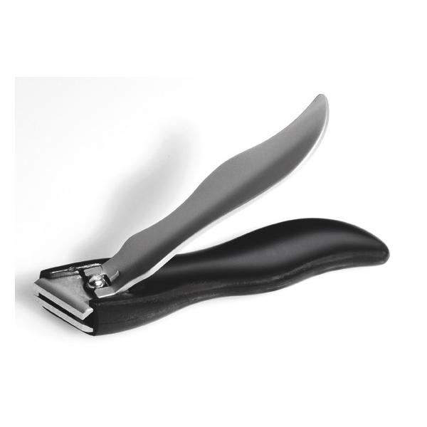 GOESOL Nail Clipper straight cutting edge with black containerクリッパー爪切　直刃　爪ボックス付　ゲーゾル　ゾーリンゲン　サイズ：全長8cm、34g材質：ステンレス鋼1.4034...