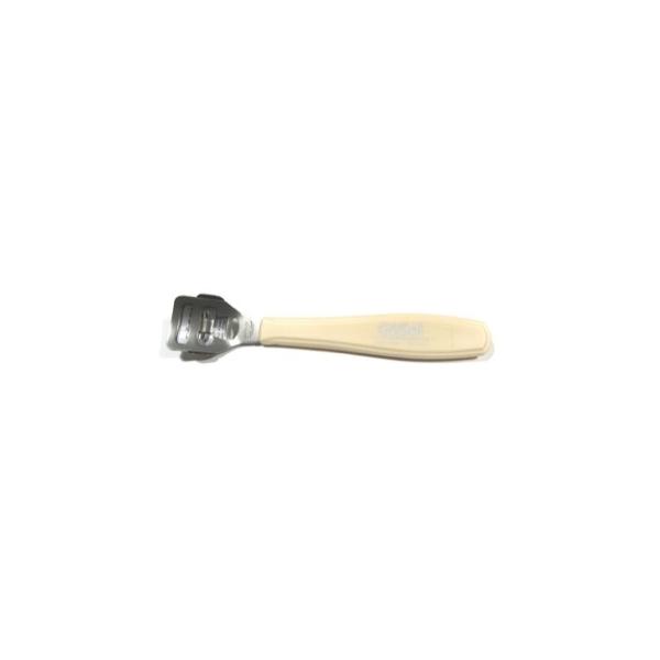 Corn Plane with 10+1 blades(double edged)ゾーリンゲン　ペディコーンカッター【魚の目切り】高級サテンステンレス 替刃10+1枚付全長15cm、ヘッド：サテンステンレス鋼替刃：カーボンスチールハンドル：...