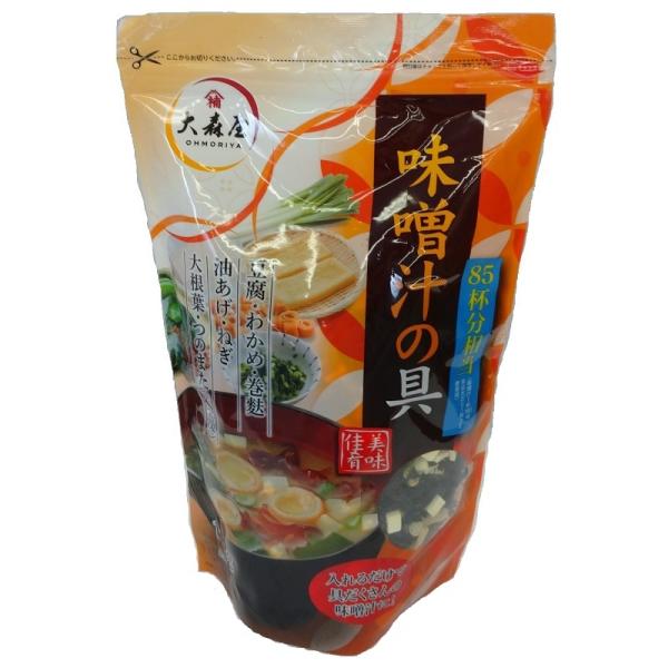 味噌汁の具にお買い得なおまとめ品が登場！！味噌汁の具　１７５ｇ（約85杯分）Ｎ　お買い得おまとめ品６個本品を使用すると、とうふ・わかめ・巻麩・油あげ・ねぎ・大根葉・つのまた（海藻）が入った具だくさんの味噌汁が簡単にできます。忙しい時やちょっ...