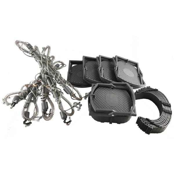 こちらの踏み板は改良版の踏み板を使用しています。1.頑丈になった（踏み板全体の樹脂量をUP！）2.ワイヤーずれ止め（ワイヤー溝下部に突起）3.荷重調整用の穴（板枠両側に爪楊枝ぴったりの穴）4.内板に紛失防止用穴（糸で繋いでおく等に使える！）...