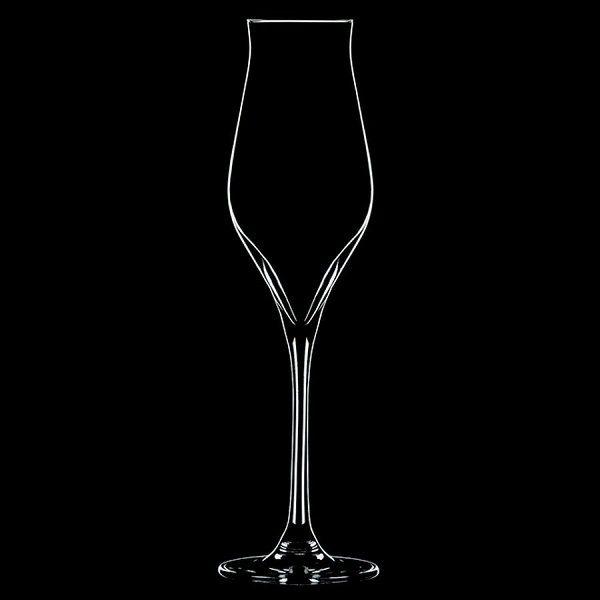 おしゃれなシャンパングラス。高級感ある薄く繊細でエレガントな作りです。ドイツ・シュトルッツル・ラウジッツ社製。【グラス】【シャンパングラス】【シャンパーニュグラス】　