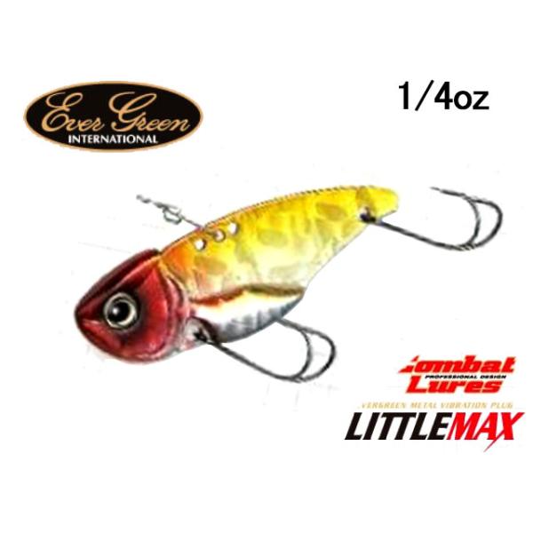 クリアランス品　エバーグリーン　リトルマックス　1/4ozリトルマックスが本当の威力を発揮するのは晩秋から春にかけての低水温期の陸っぱりです。特に急激な冷え込みや水温低下のタフタイム、スモールワームやC.C.ラウンドでさえ、バイトが無い時や...