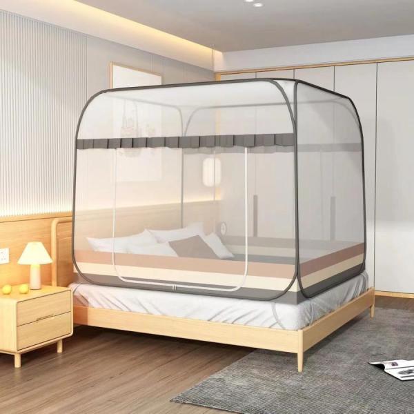 商品詳細:カラー:/ブルー/グレー/サイズ:/1.2x2m/1.5x2m/1.8x2m/2x2.2m蚊帳 底付き ワンタッチ蚊帳 テント式 折りたたみ式 3秒組み立て【サイズ】幅120×長195×高150cm  幅150×長195×高150...