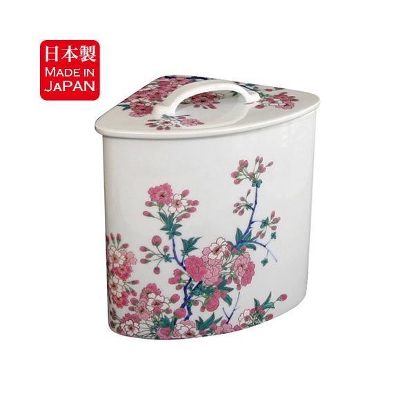 美しく華やか、艶やかな染錦。金彩桜絵が描かれたトイレポットです。従来の衛生陶器とは異なり、高純度磁器製品です。吸水性がなく、強度が高く、絵柄やデザインを美しい質感で仕上げています。染錦金彩桜絵シリーズは、トイレペーパーホルダー、鏡、手洗器、...