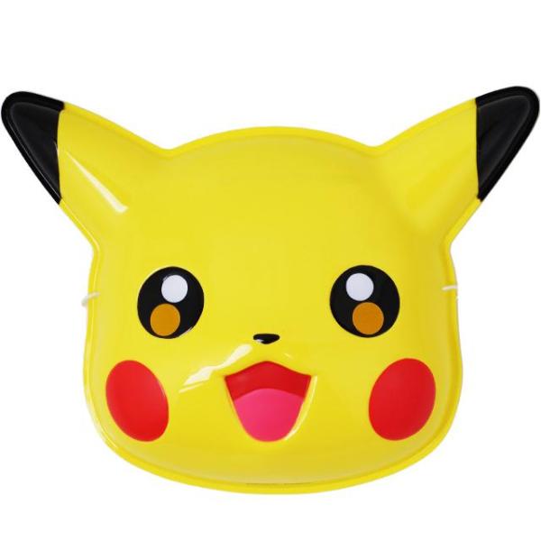 ポケットモンスターのキャラクター「お面 ピカチュウ」・単品1枚での販売です。※入荷時期によってデザイン・色・種類が変更になり表示されている写真とは異なることがございます。幼稚園 保育園 バザー イベント 夏祭り 景品 子供会 縁日 祭り