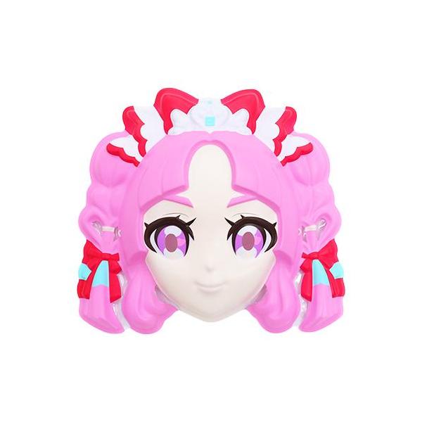 イベント・お祭り・縁日・駄菓子屋さんの装飾などで大人気のお面です！2026年2月放送開始のプリキュアシリーズ第23弾は“探偵”がテーマ♪名探偵プリキュア！に登場するキャラクター「キュアミスティック」のお面1枚ですサイズ：縦約21.6cm×横...