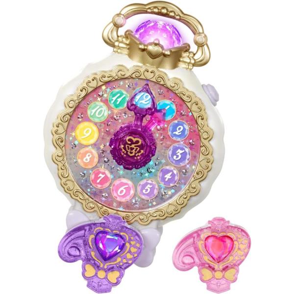 『名探偵プリキュア！』より「くるっと変身！ ジュエルキュアウォッチ」が登場！名探偵プリキュアが使用する変身アイテムです付属のプリキュアマコトジュエルをセットすると、キュアアンサーとキュアミスティックの変身遊びが楽しめます。首から下げられるス...