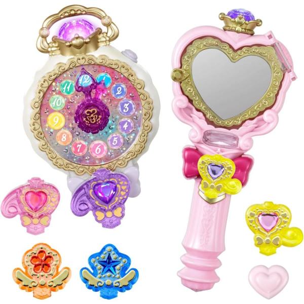 『名探偵プリキュア！』より「ジュエルキュアウォッチ＆プリキットミラールーペセット」が登場！このアイテムで名探偵プリキュアになりきれるスペシャルなセットです「くるっと変身！ ジュエルキュアウォッチ スペシャルセット」と「のぞいて見つめてジュエ...