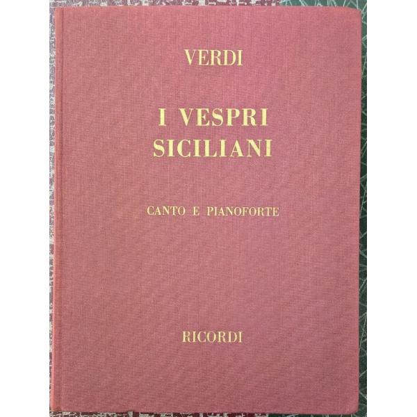 Verdi,<br>Ricordi,<br>刊行：不明状態：D&amp;nbsp;ヤケ、シミ。書き込み。小口底、遊び紙に所有者記名等。<br>※併売品のため品切れの際はご容赦ください。