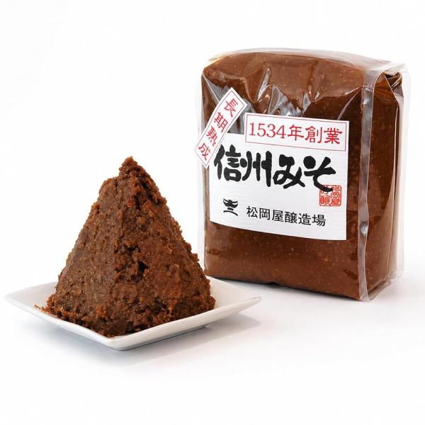 「商品情報」商品の説明信州の自然と伝統が育んだ、深いコクと旨みの「長期熟成みそ」。 長野県の老舗蔵・松岡屋醸造場が手がける本品は、糀と大豆のバランス、そして時間をかけた熟成によって、毎日の食卓に寄り添う味わいに仕上げられています。■こだわり...