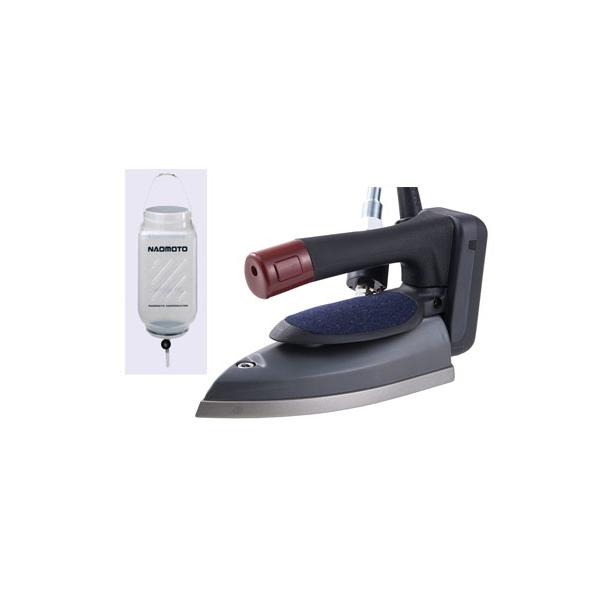 ナオモトアイロン　HYS-520滴下式スチームアイロンの「アイロンのみ」です。（写真の水タンク一式は付属していません。機種を間違え無いよう載せています。）水タンクは使えるのにアイロンが故障した場合に交換用としてご使用ください。※付属品アイロ...