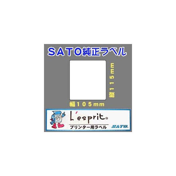 サトーのラベルプリンター「レスプリ」「シータ」用のSATO純正ラベルです。紙質：一般感熱紙 (サーマル紙)　　　直射日光などの紫外線や、熱が当たら　　　ない場所での数日間の表示に最適です。巻数：１巻当り410枚[対応機種]L'esprit(...