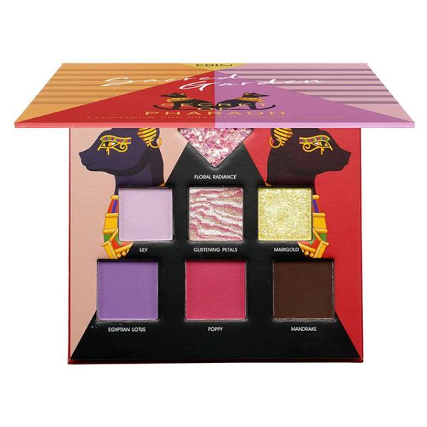 【商品の詳細】鮮やかで美しい発色が魅力のEBINアイシャドウパレットです。古代エジプトの神聖な庭園に咲いた、花の様な美しさと新鮮さをイメージした7色パレット。ピンクやパープル、オーロララメがかわいらしい少女のような印象に。※アイシャドウパレ...