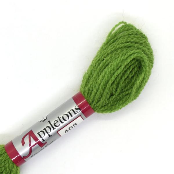 ●素材：ウール100％●容量：25m●イギリス製【商品の特徴】イギリス生まれのウール刺繍糸。ウール刺繍糸では比較的細め（一般的な25番刺繍糸の3〜4本どり程度の太さ）でやわらかいタイプの糸です。ヨーロッパ独特の美しいカラー展開。生産時期によ...