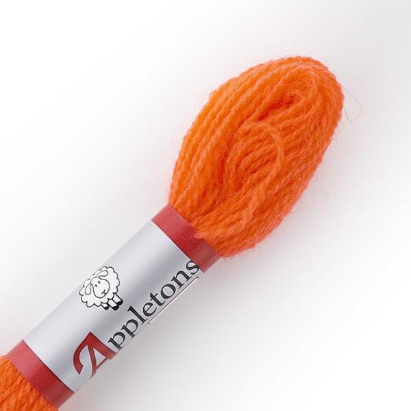 ●素材：ウール100％●容量：25m●イギリス製【商品の特徴】イギリス生まれのウール刺繍糸。ウール刺繍糸では比較的細め（一般的な25番刺繍糸の3〜4本どり程度の太さ）でやわらかいタイプの糸です。ヨーロッパ独特の美しいカラー展開。生産時期によ...