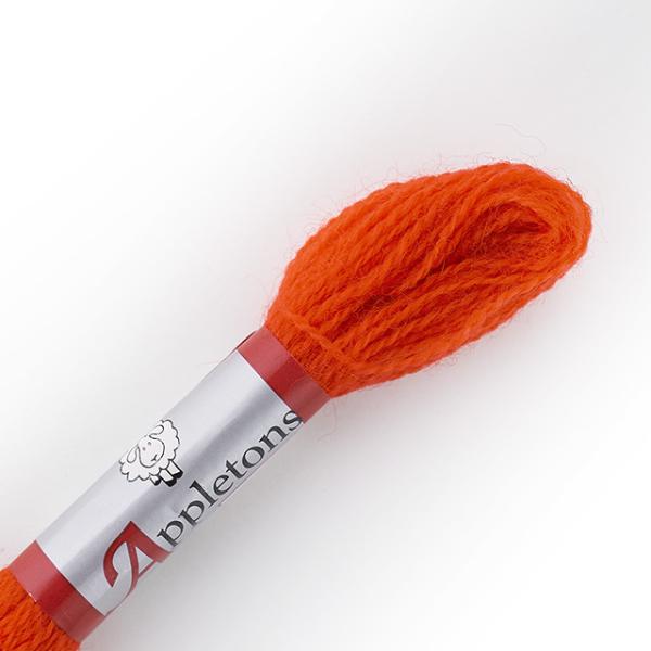 ●素材：ウール100％●容量：25m●イギリス製【商品の特徴】イギリス生まれのウール刺繍糸。ウール刺繍糸では比較的細め（一般的な25番刺繍糸の3〜4本どり程度の太さ）でやわらかいタイプの糸です。ヨーロッパ独特の美しいカラー展開。生産時期によ...