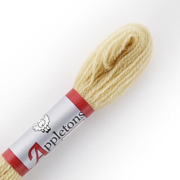 ●素材：ウール100％●容量：25m●イギリス製【商品の特徴】イギリス生まれのウール刺繍糸。ウール刺繍糸では比較的細め（一般的な25番刺繍糸の3〜4本どり程度の太さ）でやわらかいタイプの糸です。ヨーロッパ独特の美しいカラー展開。生産時期によ...