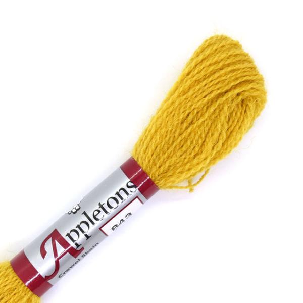 ●素材：ウール100％●容量：25m●イギリス製【商品の特徴】イギリス生まれのウール刺繍糸。ウール刺繍糸では比較的細め（一般的な25番刺繍糸の3〜4本どり程度の太さ）でやわらかいタイプの糸です。ヨーロッパ独特の美しいカラー展開。生産時期によ...