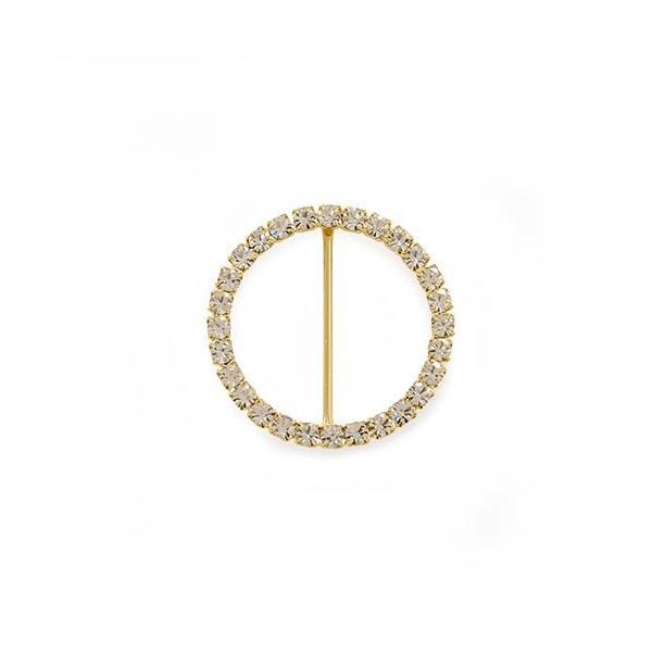 ●素材：金属　ラインストーン●サイズ：直径 約44mm　/　内径 約35mm※ロット違いにより、数mm異なる場合がございます。予めご了承下さいませ。【商品の詳細】きらきらと美しく光るストーンが特徴の、ラインストーンバックルです。お洋服だけで...