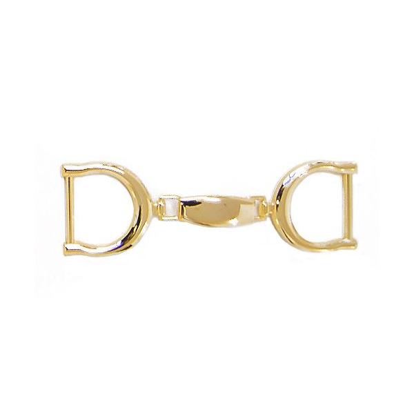 ●素材：ダイカスト●サイズ：全長約120mm　内径約25mm（詳細画像を必ずご確認下さい）※ロット違いにより、数mm異なる場合がございます。予めご了承下さいませ。【商品の詳細】コート等の留め具としてご利用頂ける金属パーツです。高級感のある光...