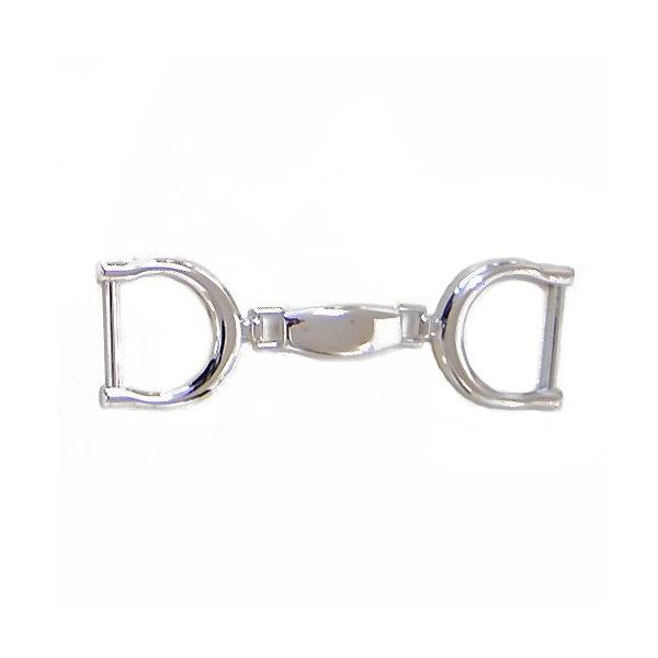 ●素材：ダイカスト●サイズ：全長約120mm　内径約25mm（詳細画像を必ずご確認下さい）※ロット違いにより、数mm異なる場合がございます。予めご了承下さいませ。【商品の詳細】コート等の留め具としてご利用頂ける金属パーツです。高級感のある光...