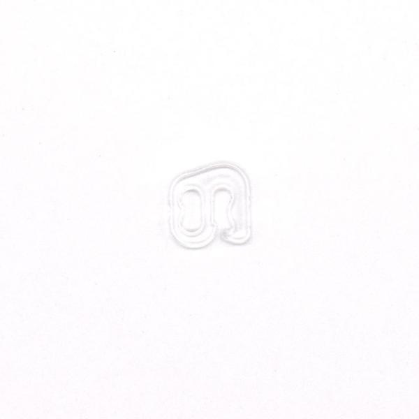 ●素材：ポリカーボネイト●サイズ：内径6mm外径10mm●10ヶ入：※検針器非対応【商品の詳細】ループやテープに引っ掛けて使用します。