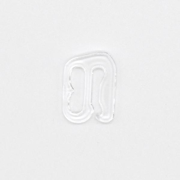 ●素材：ポリカーボネイト●サイズ：内径10mm外径15mm●10ヶ入：※検針器非対応【商品の詳細】ループやテープに引っ掛けて使用します。