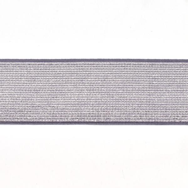 ●素材：レーヨン65％　天然ゴム20％　ポリエステル15％【商品の特徴】ラメの入ったゴムテープです。