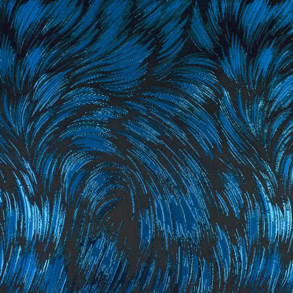 ●素材：ポリエステル100％●生地幅：約112cm【生地の特徴】メタル糸を織り込んだ華やかな総柄ジャガードです。しっかりとしたハリのある生地ですので、ジャケット、ベストなどの衣装や舞台装飾など幅広くご使用いただけます。洗濯、アイロン不可。