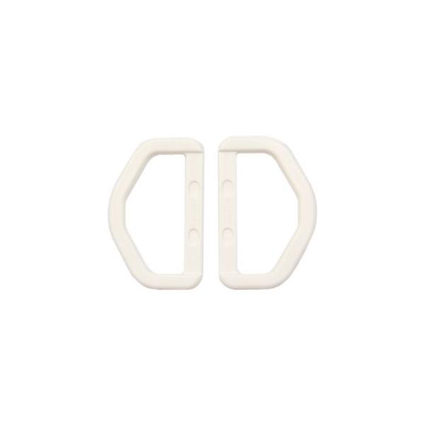 ●素材：プラスチック●内容：2個入り●サイズ：テープ通し内径 約38mm　/　厚み 約3.5〜6mm（厚みは一律ではありません。目安としてご参照ください。）※ロット違いにより、サイズや色味が異なる場合がございます。予めご了承下さいませ。【商...