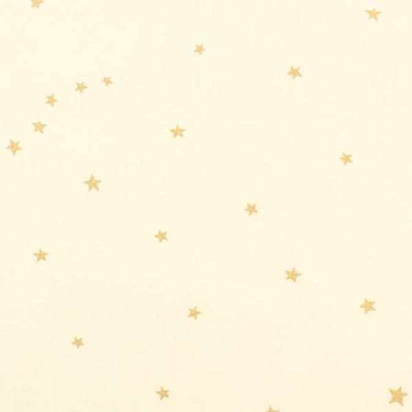 ●素材：綿100％●生地幅：約110cm【商品の説明】星柄のラメプリント生地です。薄手のブロード生地で、ランチマットや巾着、バッグの裏地などにもおすすめです。