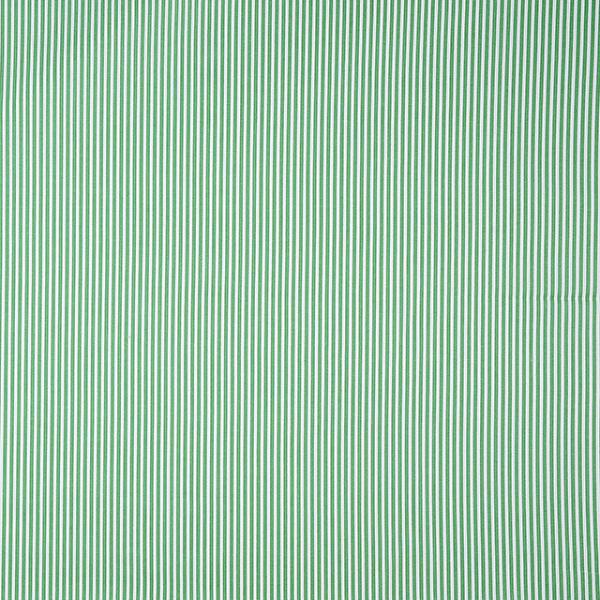 ●素材：綿100％●生地幅：約110cm【生地の特徴】幅約2.5mm前後のストライプ柄のプリント生地。生地の表面に光沢感を出す「ソフトチンツ加工」が施されたシーチングなので、サラサラでなめらかな柔らかい肌ざわりです。【ご注意】天然繊維のため...